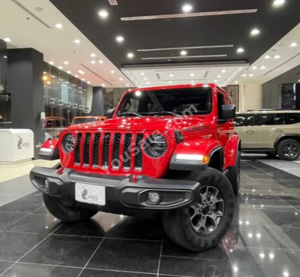 Jeep Wrangler Rubicon Red 2021 For Sale in Bahrain