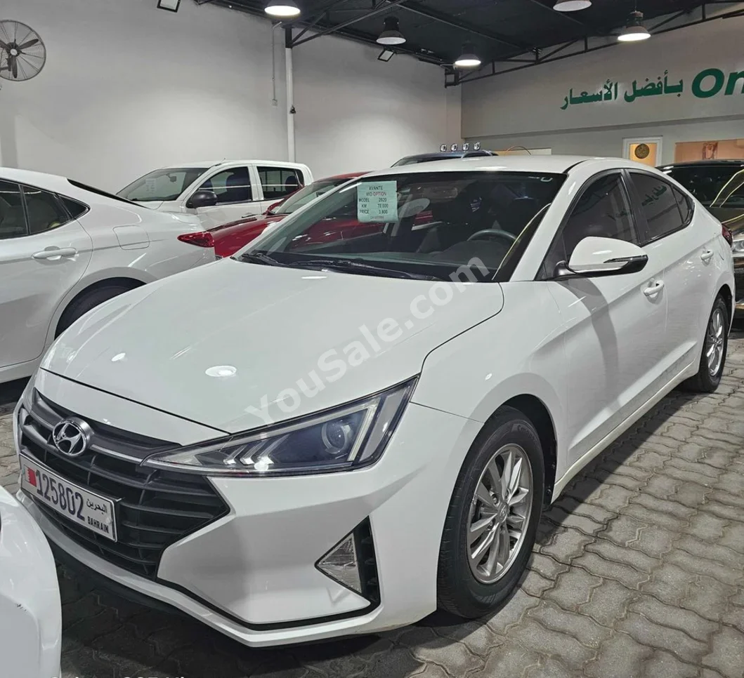 Hyundai I 10 White 2020 For Sale in Bahrain